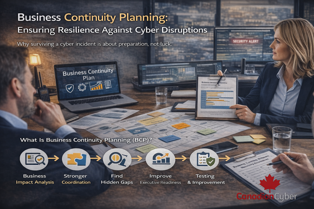 Business Continuity Planning for Cyber Resilience