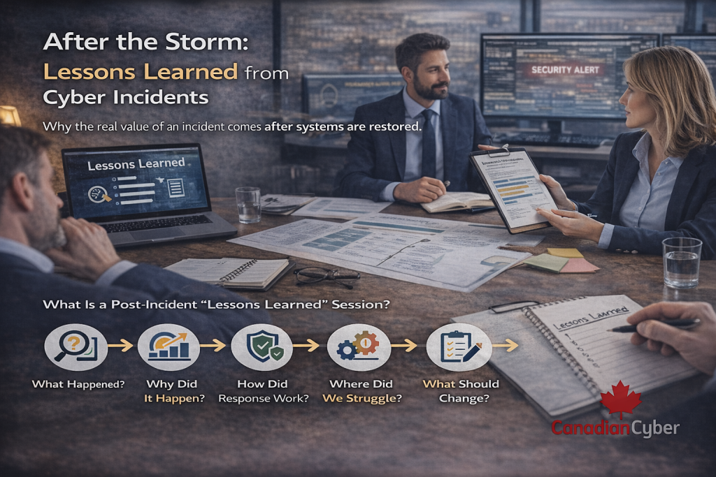 Lessons Learned After a Cyber Incident
