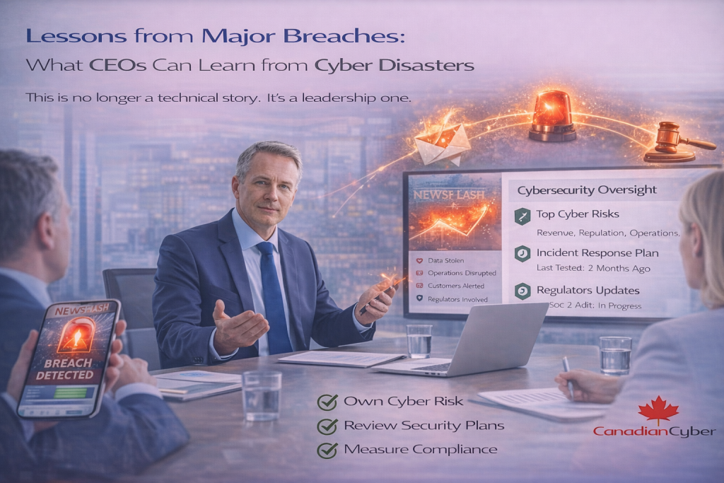 Lessons from Major Breaches: Cybersecurity Lessons for CEOs