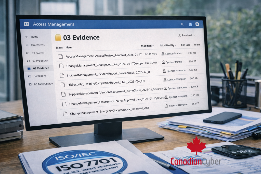 Evidence Folder Naming Conventions Auditors Love