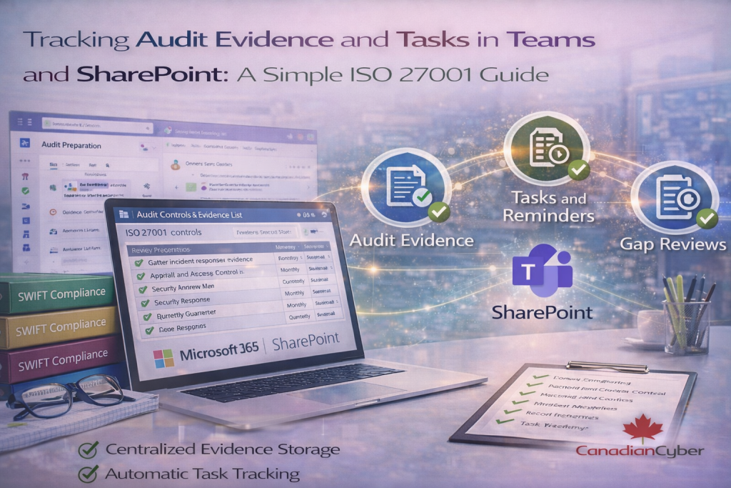 ISO 27001 Audit Evidence Tracking with Teams and SharePoint