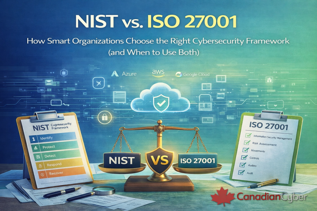 NIST vs ISO 27001: Choosing the Right Cybersecurity Framework