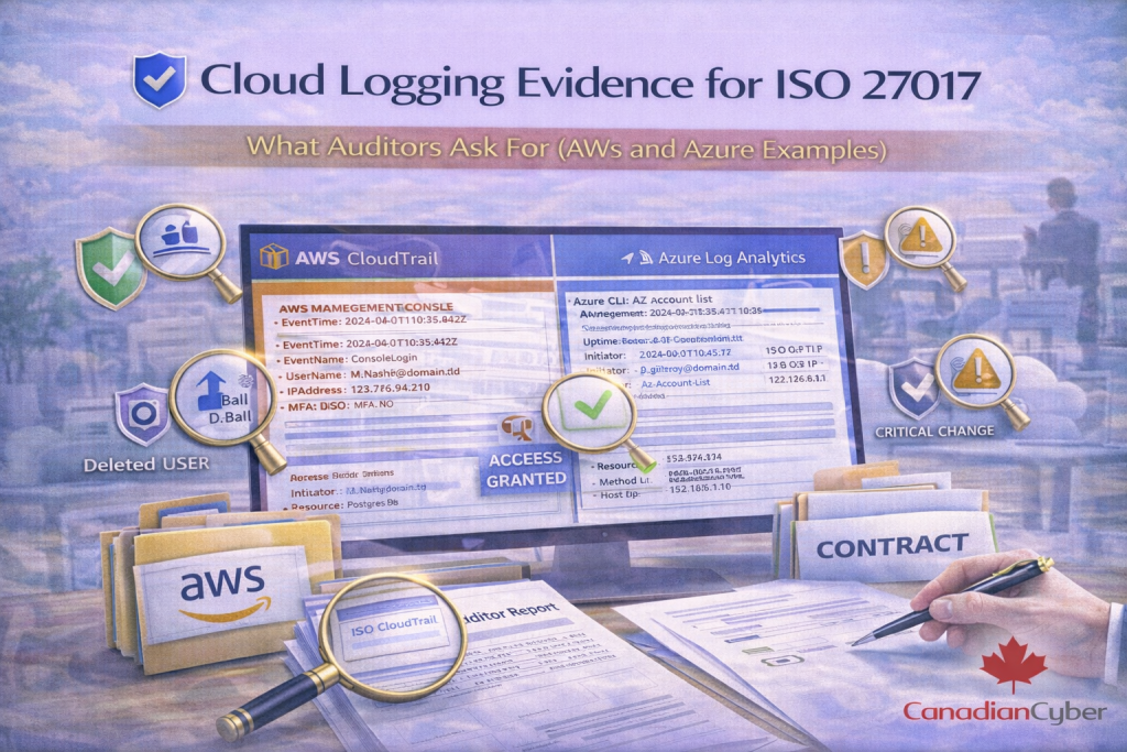 ISO 27017 Cloud Logging Evidence: What Auditors Ask